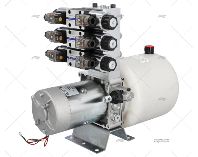 CENTRAL HIDRAULICA 24V 2.2Kw 6F | Tienda Náutica Marina