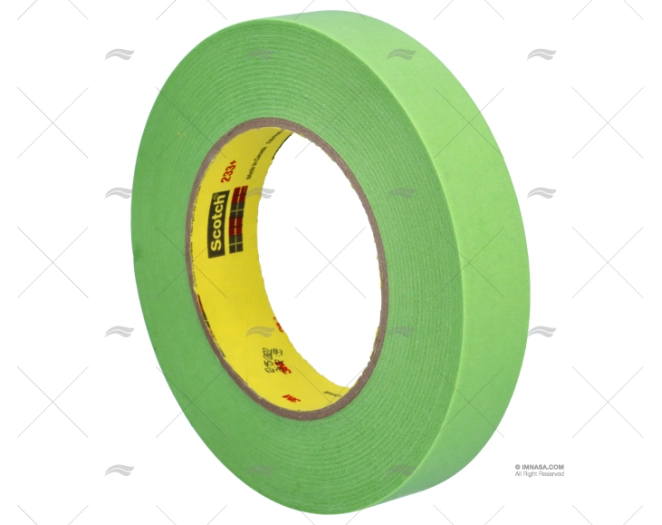 CINTA VERDE 3M SCOTCH 233 24mm x 55m 3M | Tienda Náutica Marina
